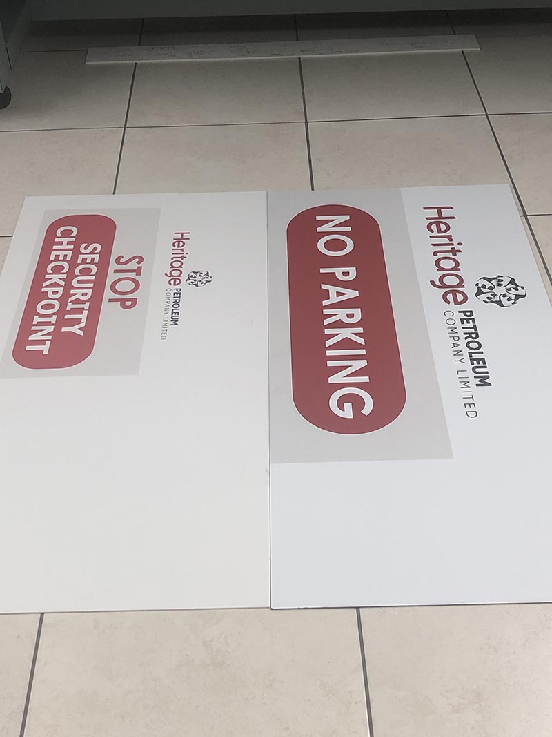 Road Traffic and Field Signs - Graphix Advantage Limited
