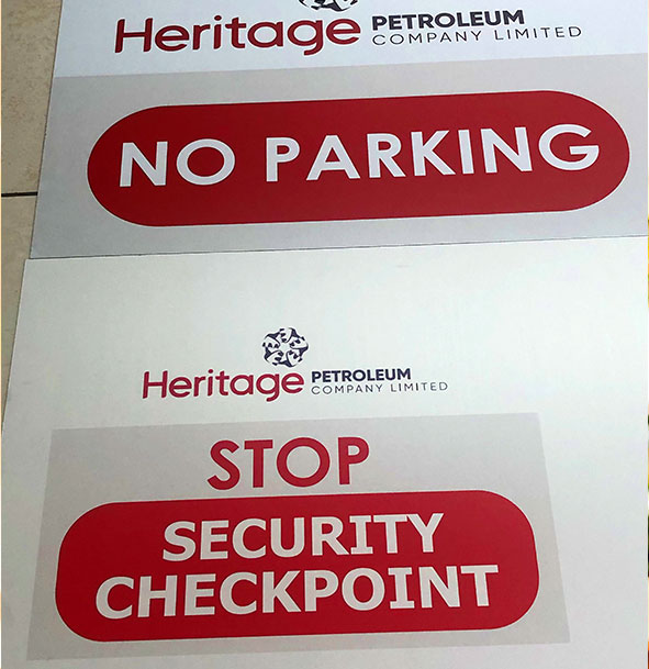 Road Traffic and Field Signs - Graphix Advantage Limited